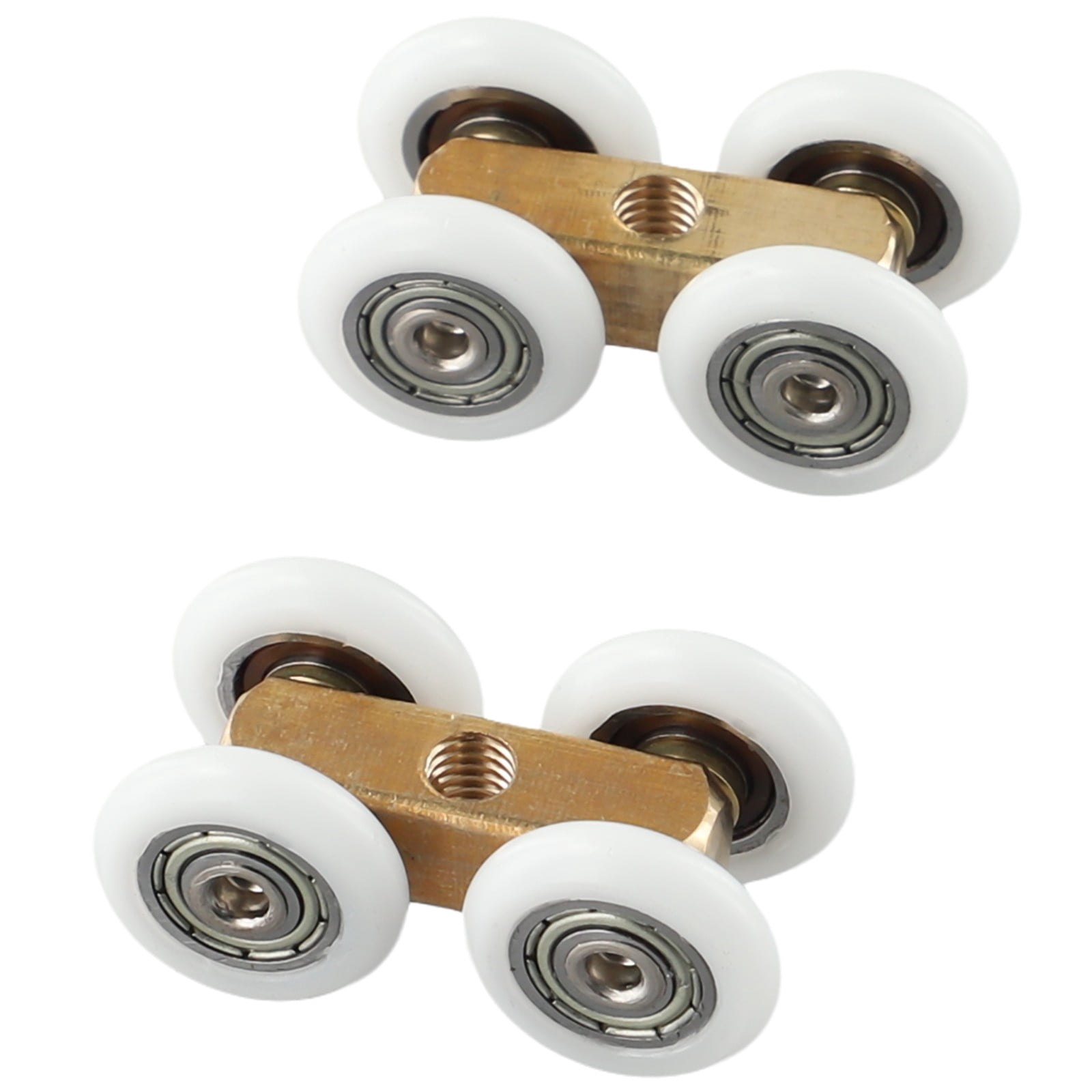 Cushteg Shower Room Copper Four-Wheel Hanging Pulley Roller for ...