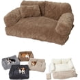 Cushy Dog Bed - 2026 Plush Calming Pet Sofa Bed, Ultra-Soft Orthopedic ...