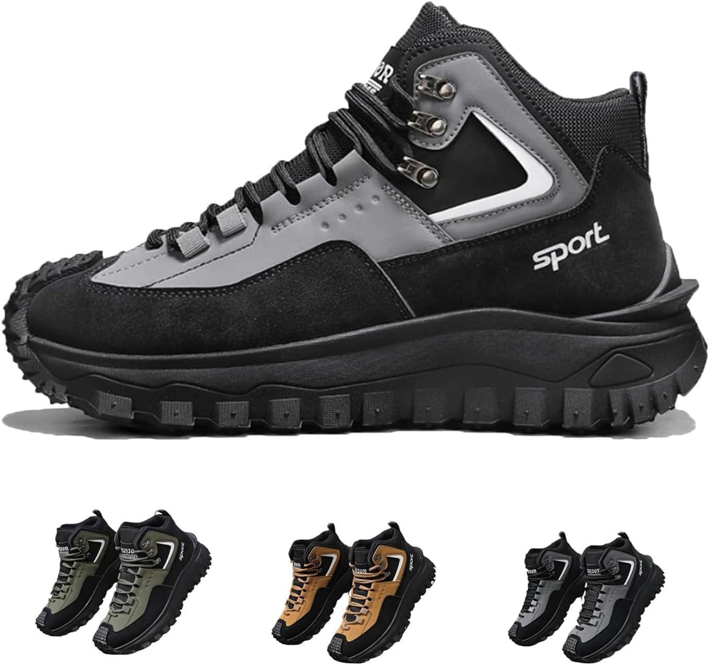 Cushygait Boots, Anti-Slip and Puncture-Resistant, Waterproof Safety Work Shoes for Men, Arch ...