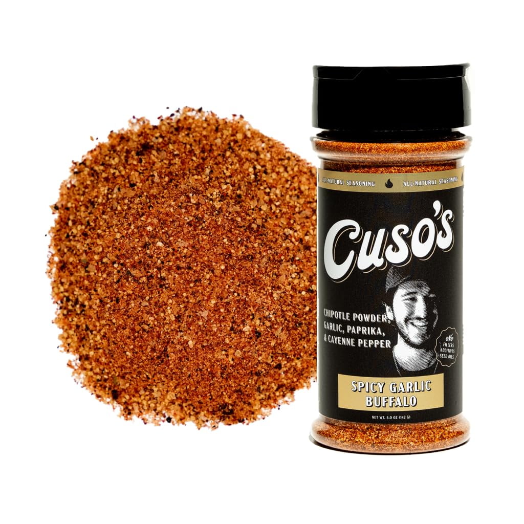 Cuso Cuts Spicy Garlic BCF26 Buffalo BBQ Rub - Garlic Seasoning ...