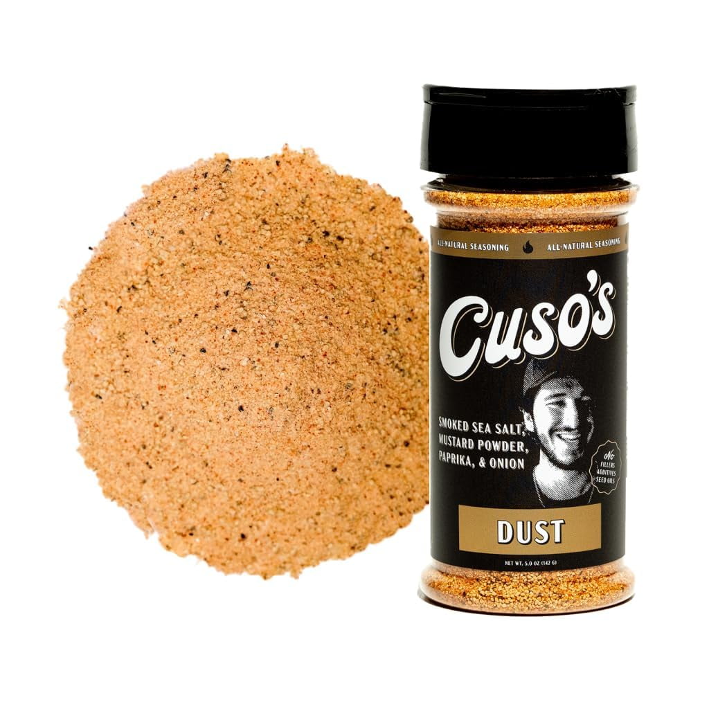Cuso's Dust BBQ Seasoning AIF9 Rub - Steak Seasoning for Smoking, Grill ...