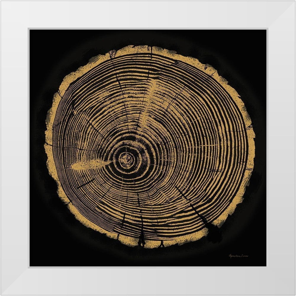 Cusson, Marie Elaine 12x12 White Modern Wood Framed Museum Art Print ...