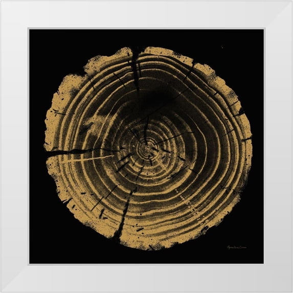 Cusson, Marie Elaine 15x15 White Modern Wood Framed Museum Art Print ...