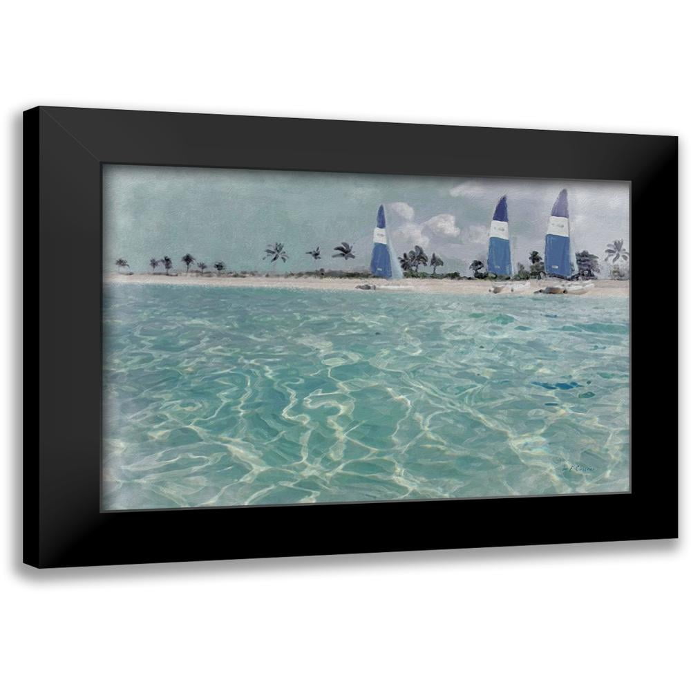 Cusson, Marie Elaine 24x17 Black Modern Framed Museum Art Print Titled ...