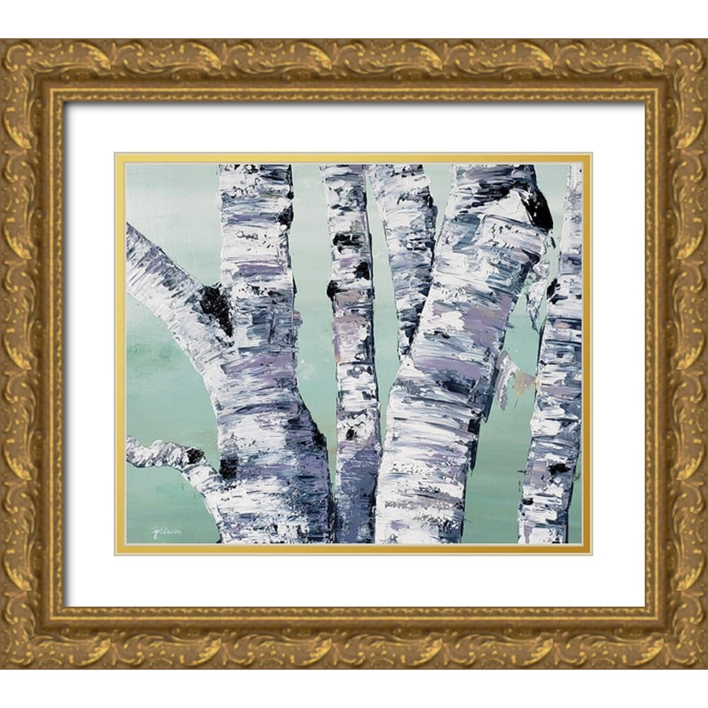 Cusson, Marie Elaine 30x26 Gold Ornate Wood Framed with Double Matting ...
