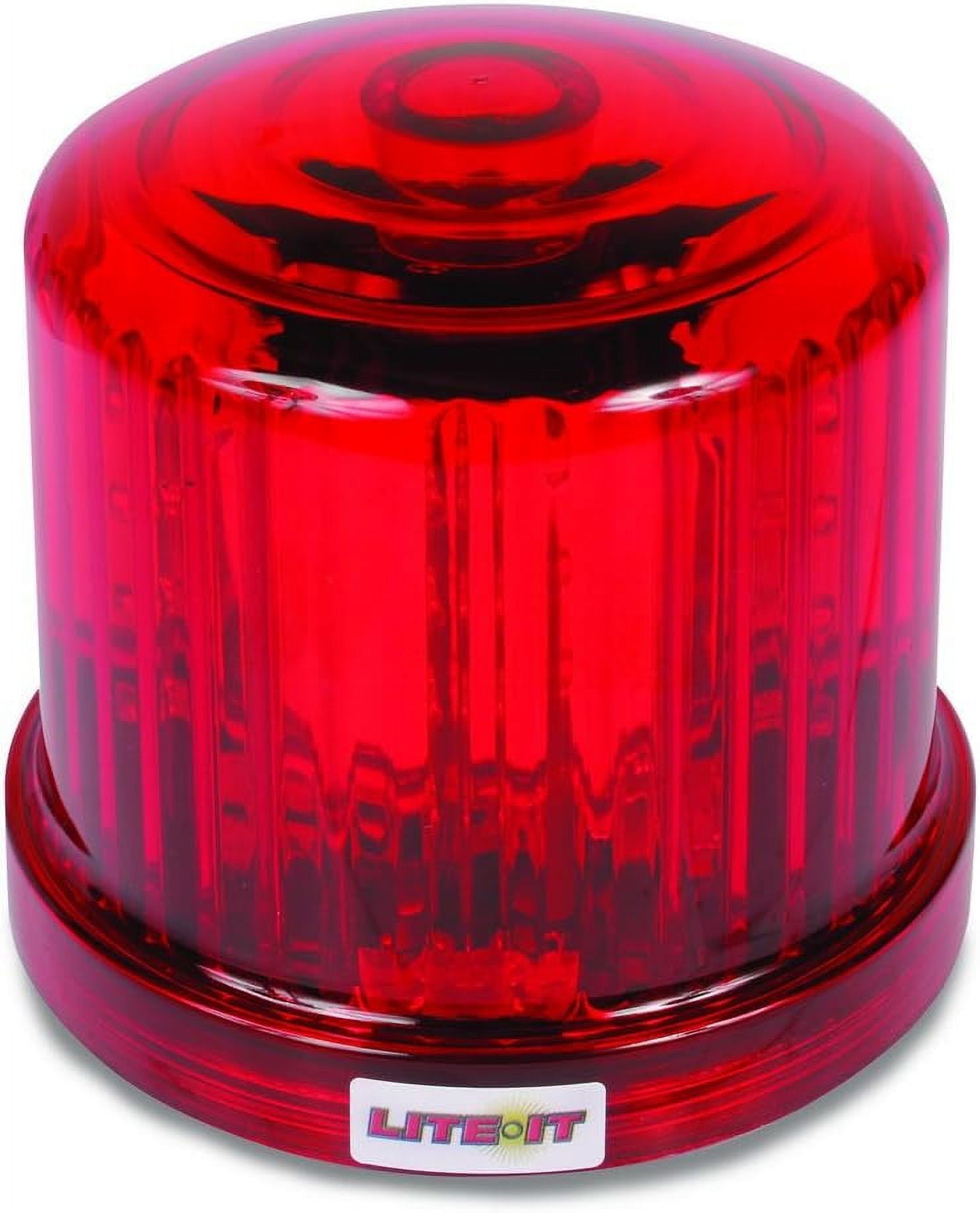 Custer HF20RL-R Red Magnetic LED Beacon, Battery Operated - Walmart.com