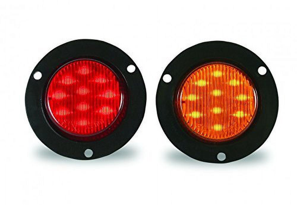 Custer Products CPL2R-P 2 Inch Round LED Marker Light Amber - Walmart.com