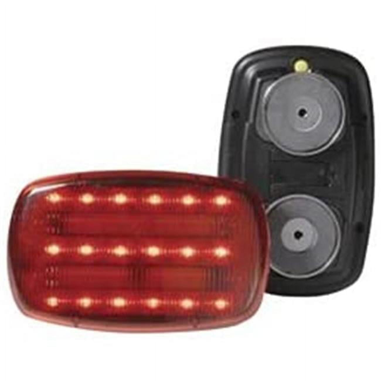 Custer Products, Red LED Light, Heavy Duty Magnet, Battery Powered ...