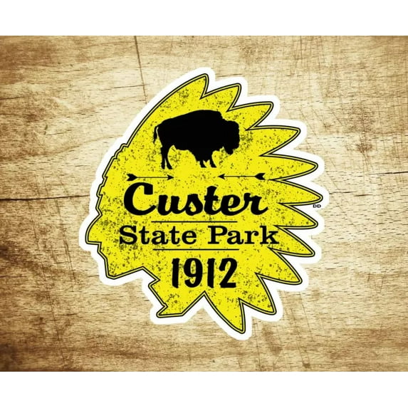 Custer State Park Decal Sticker South Dakota Buffalo Bison Phone Decal ...