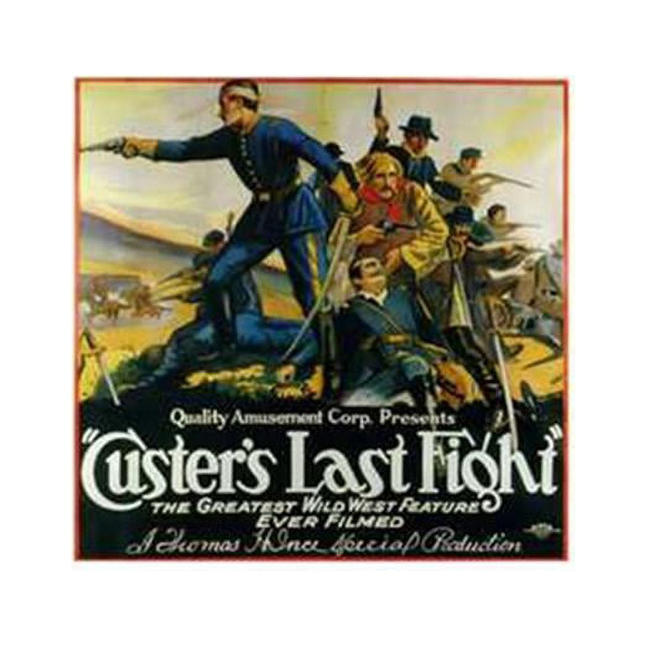 Custers Last Fight Movie Poster - 11 x 17 in. - Walmart.com
