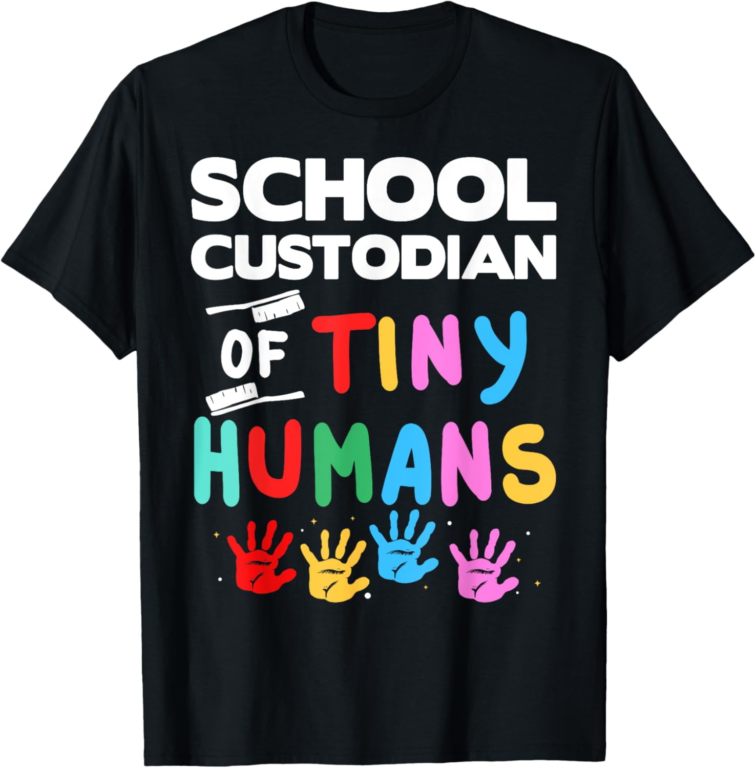 Custodian Costume Janitor Clothes School Custodian T-Shirt - Walmart.com