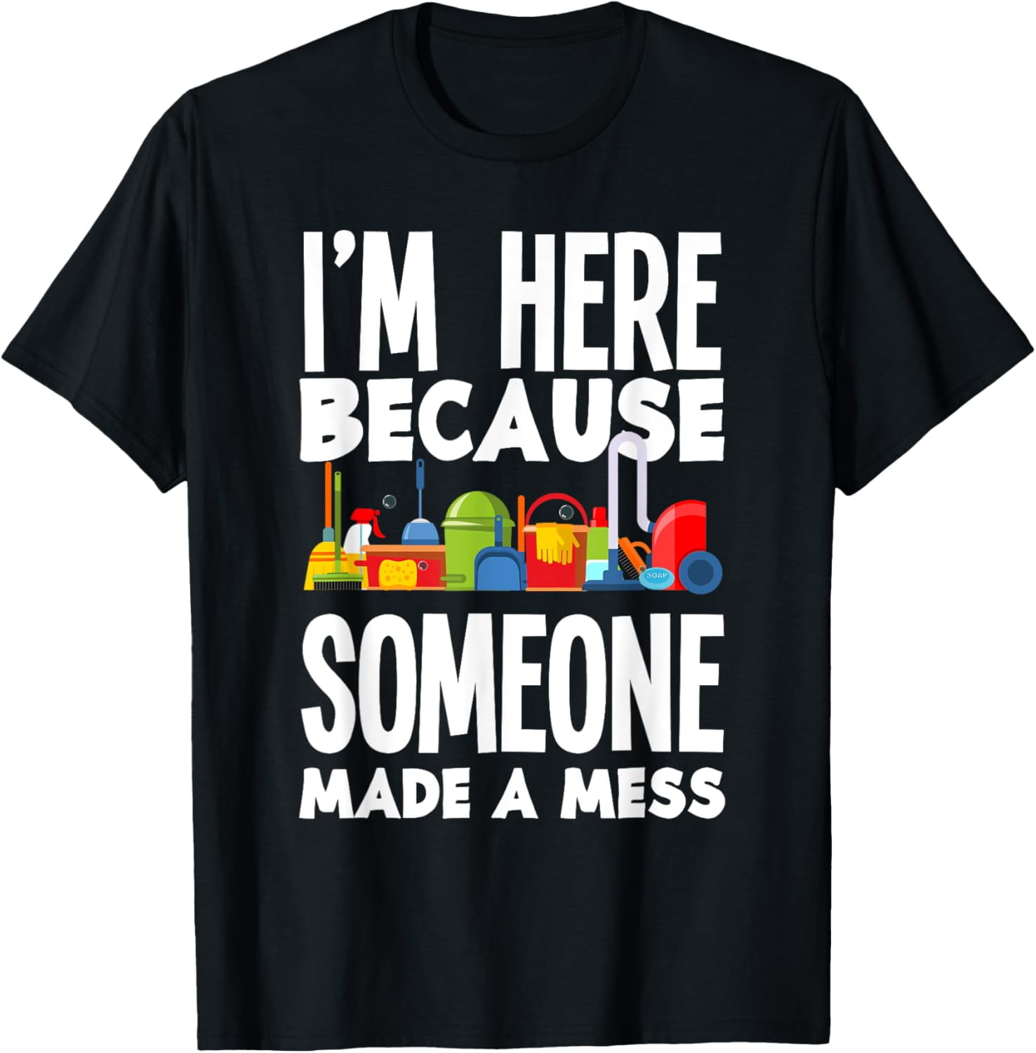 Custodian Janitor Janitorial Funny School Custodians T-Shirt - Walmart.com