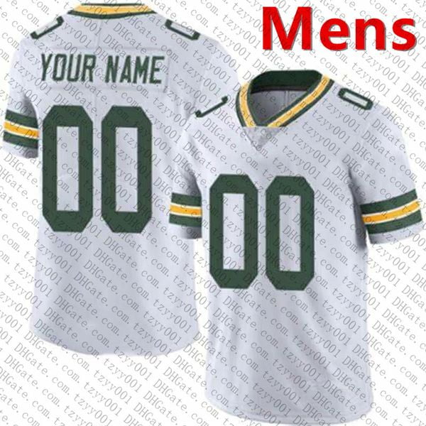 Custom 10 Love Aaron Jones Romeo Doubs Football Jerseys Jayden Reed ...