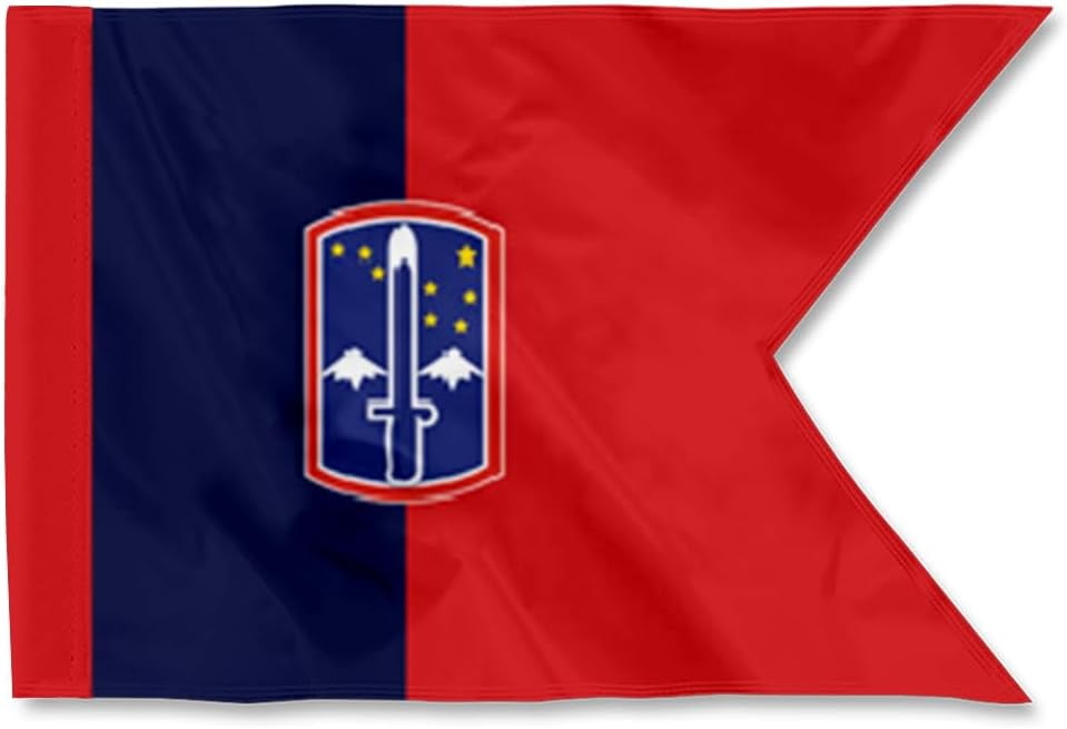 Custom 17 infantry brigade Guidon flag US army Guidons Personalize ...