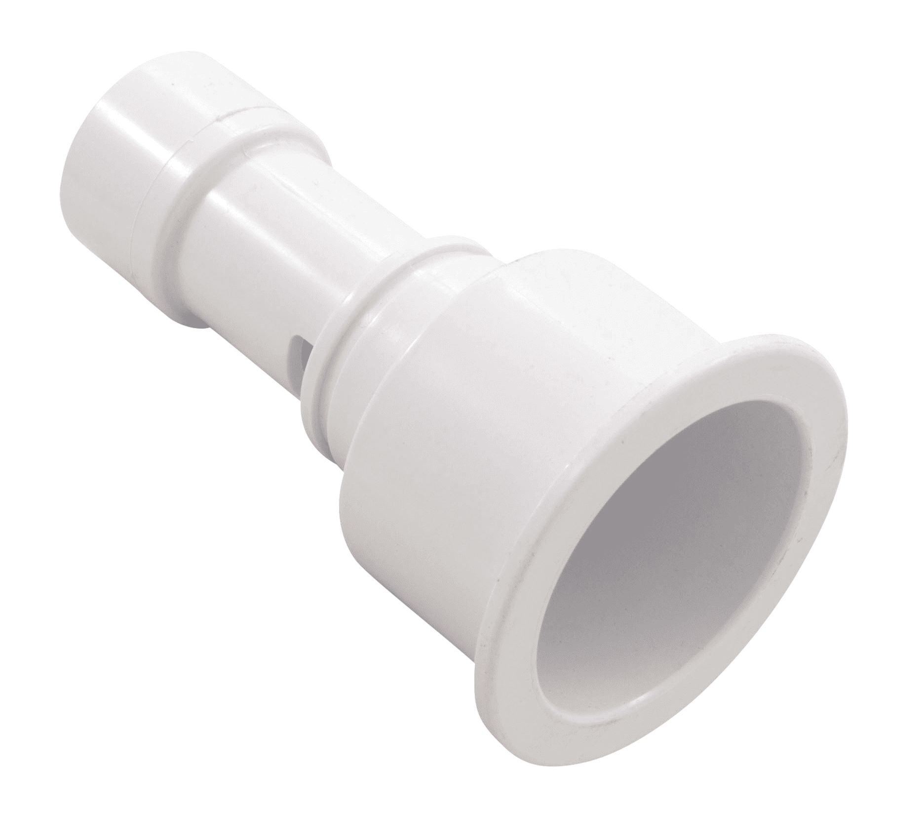 Custom 25580-200-030 2" Gunite Jet Body Wall Fitting- White - Walmart.com