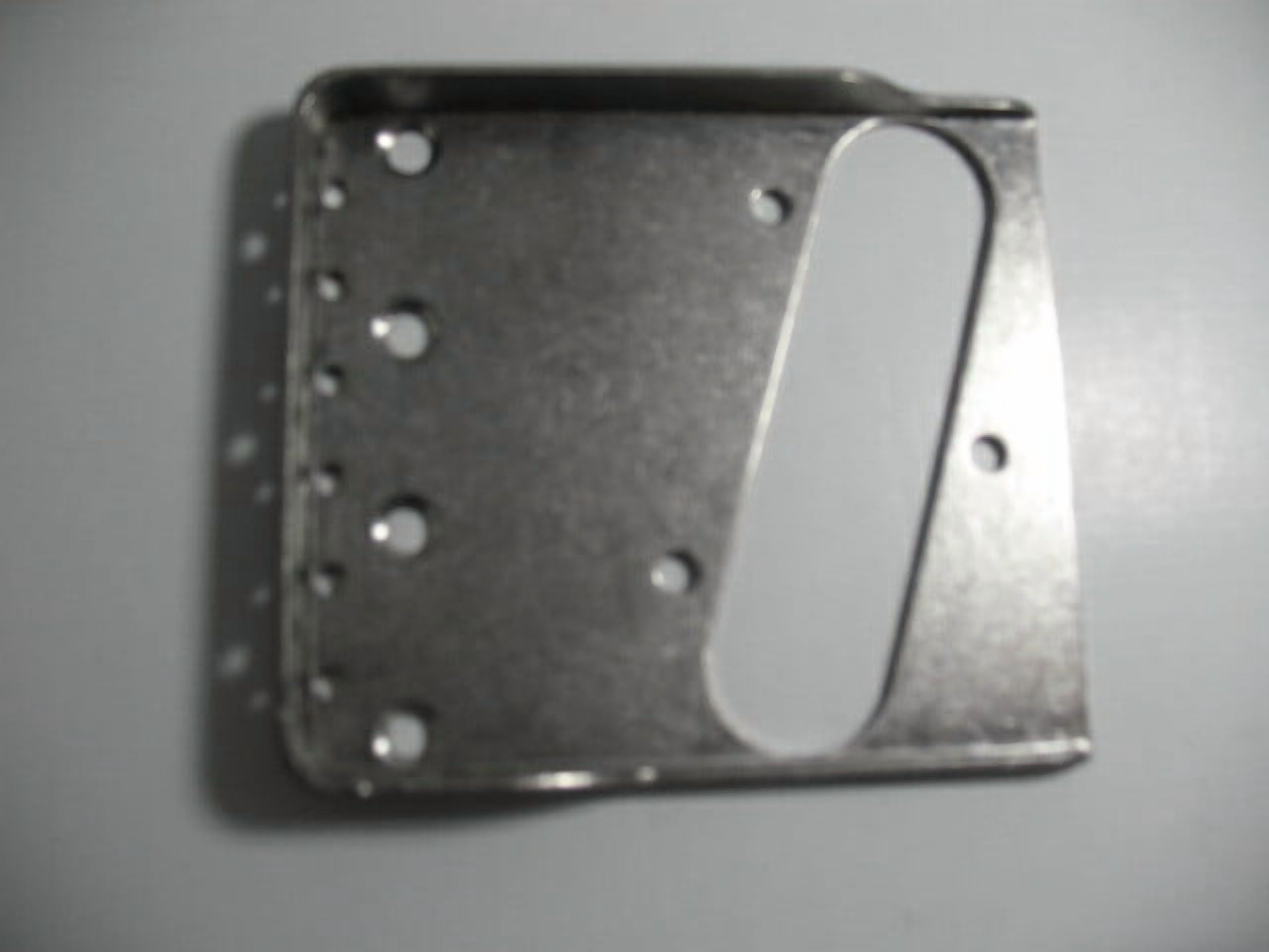 Custom 304 Stainless Steel modified Telecaster bridge plate - Walmart.com