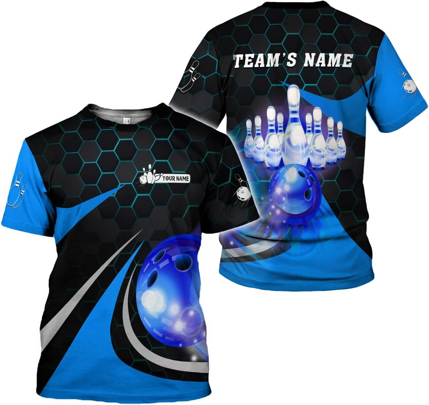 Custom 3D Bowling Shirts Personalized for Men and Women - Unique Team ...