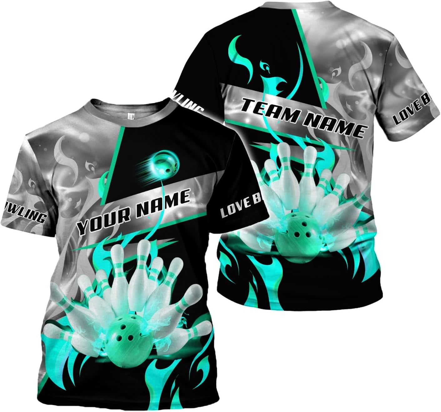 Custom 3D Bowling Shirts Personalized for Men and Women - Unique Team ...