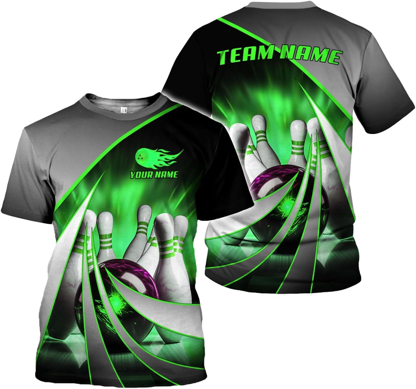 Custom 3D Bowling Shirts Personalized for Men and Women - Unique Team ...