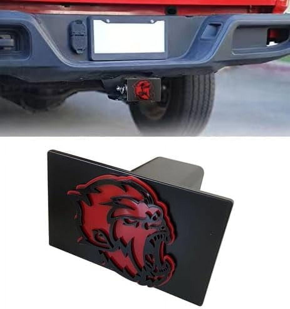 Custom 3D Metal Trailer Hitch Cover for 2'' Towing Rear Receiver Plug ...