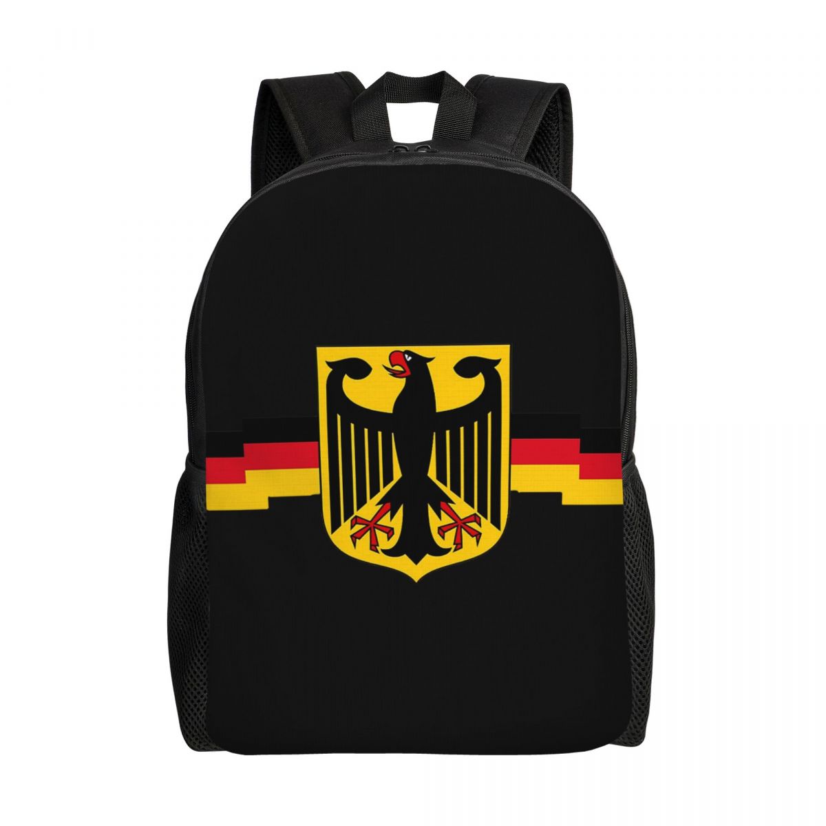 Custom 3D Printing Flag Of German Empire Backpacks College Travel Bags ...