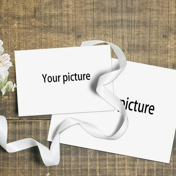 Custom 4x7.5in Card Envelopes Flap Mailer for Office Wedding Invitation ...