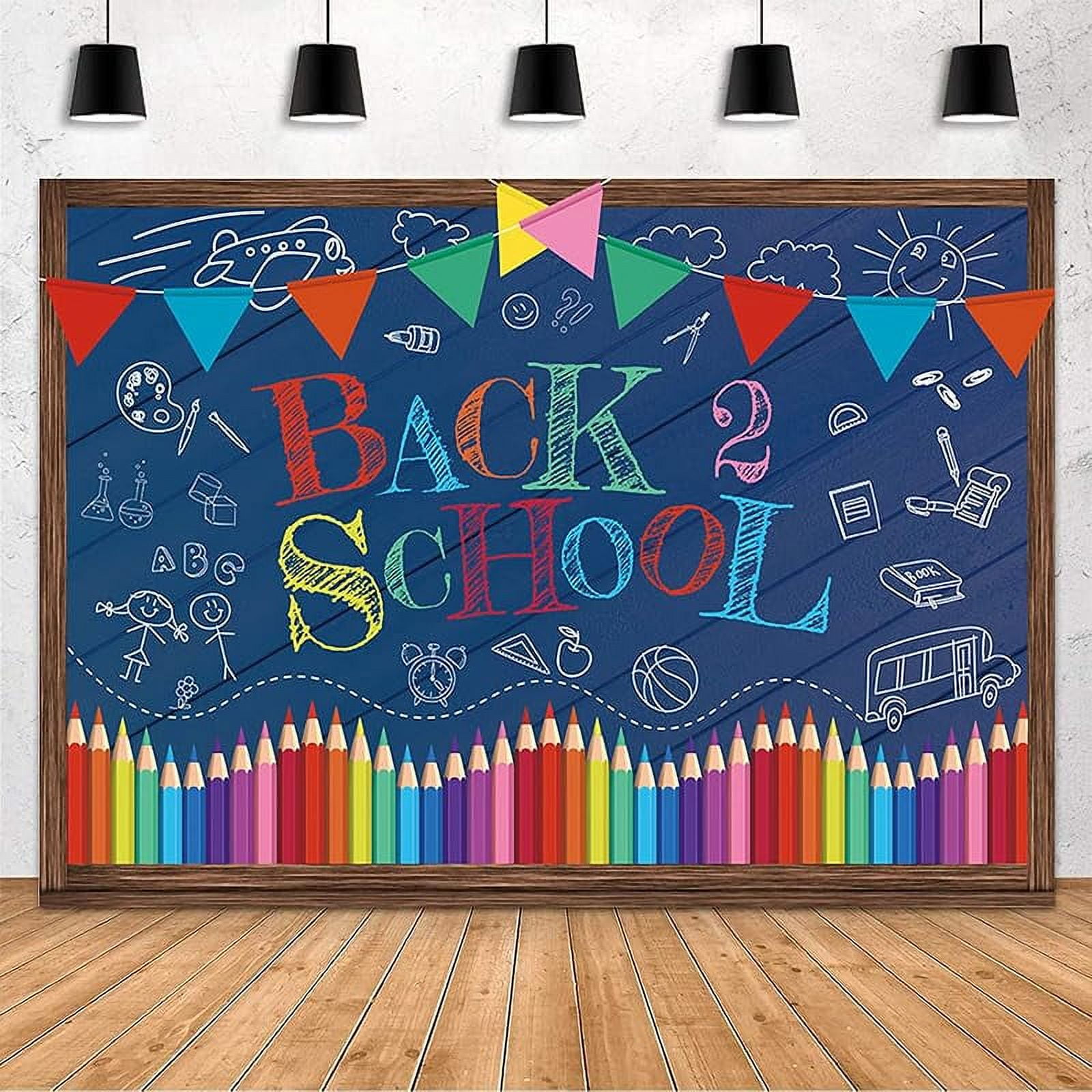 Custom 7x5ft Back to School Backdrop Classroom Welcome Back Banner for ...
