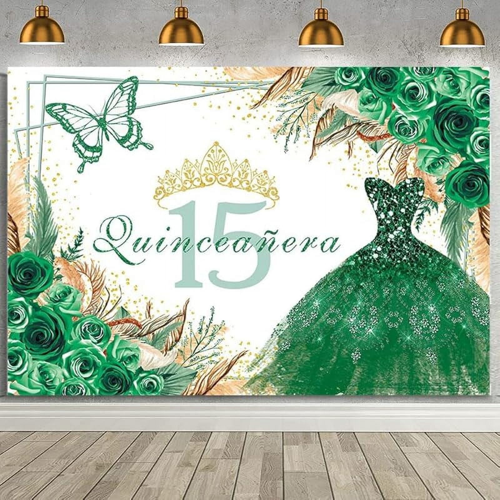 Custom 7x5ft Quinceanera 15th Birthday Boho Backdrop for Sweet Girl ...