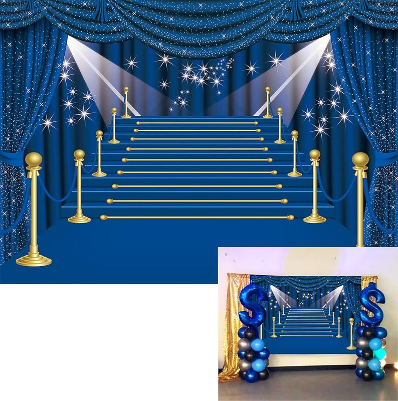 Custom 7x5ft Red Curtain Backdrop Graduation Prom Large Red Carpet ...