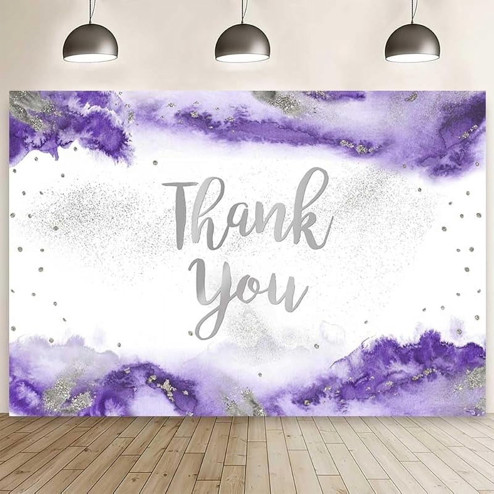 Custom 7x5ft Thank You Backdrop Thanks for All You Do Gold Sequins ...