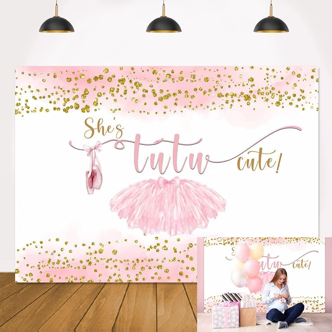 Custom 7x5ft Tutu Cute Backdrop for Girls Baby Shower Photography ...