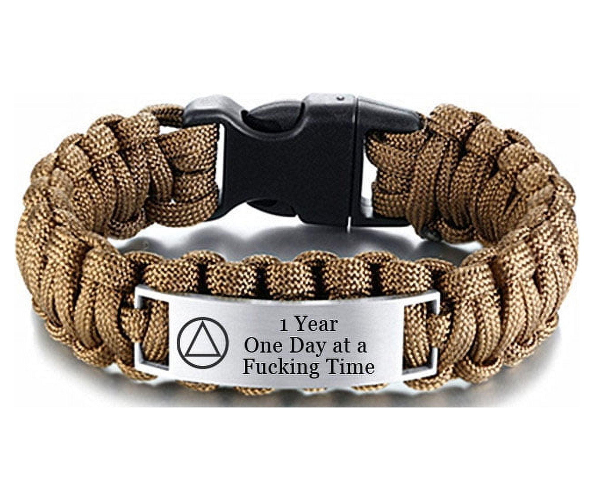 Custom AA NA Sobriety 1 Year Anniversary Gifts,Personalized Survival ...