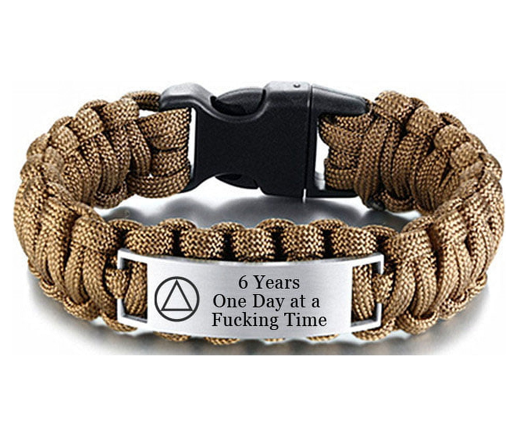 Custom AA NA Sobriety 6 Years Anniversary Gifts,Personalized Survival ...