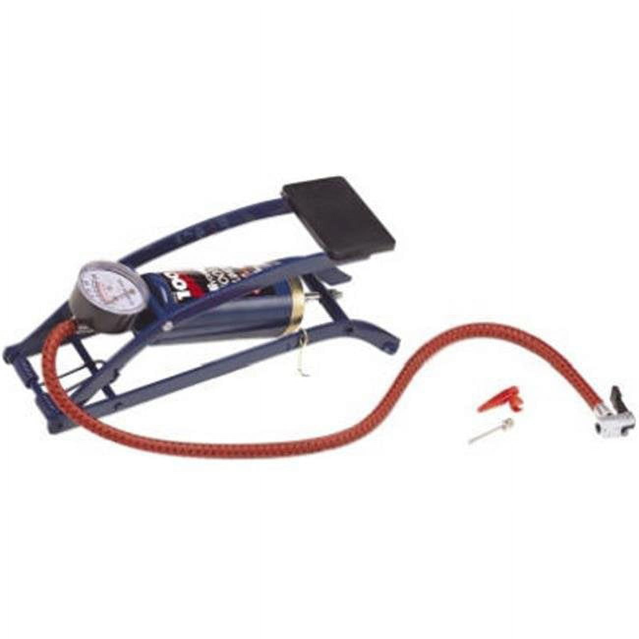 Custom Accessories 100 psi Steel Frame Deluxe Foot Pump 57770 - Walmart.com