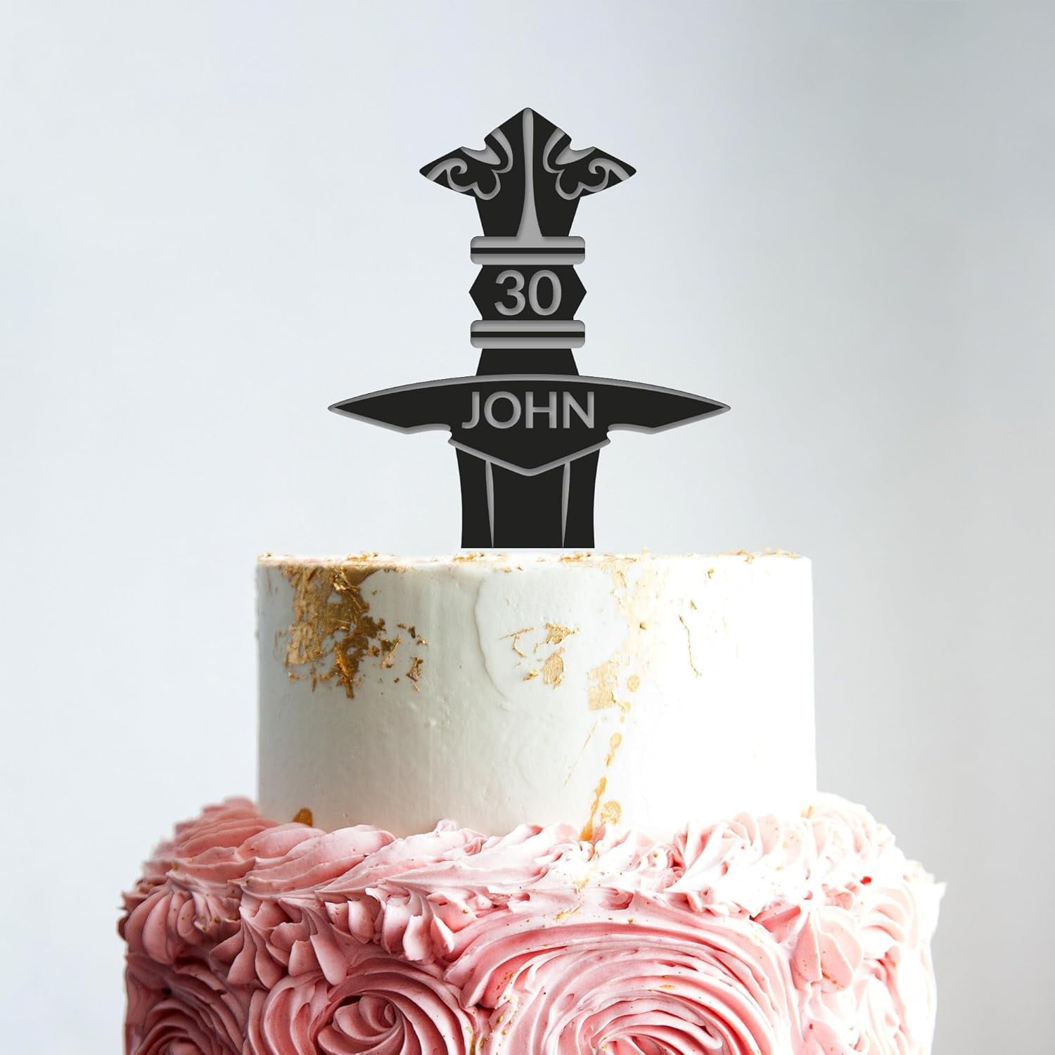 Custom Acrylic Sword Cake Topper, 6" x 6", 1 Count, Perfect for ...