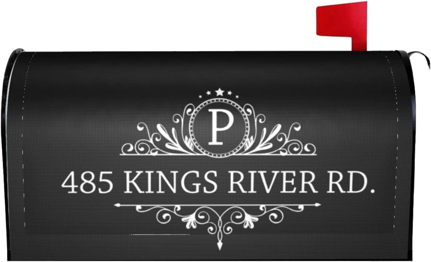 Custom Address Mailbox Covers Magnetic Personalized Mailbox Magnet ...