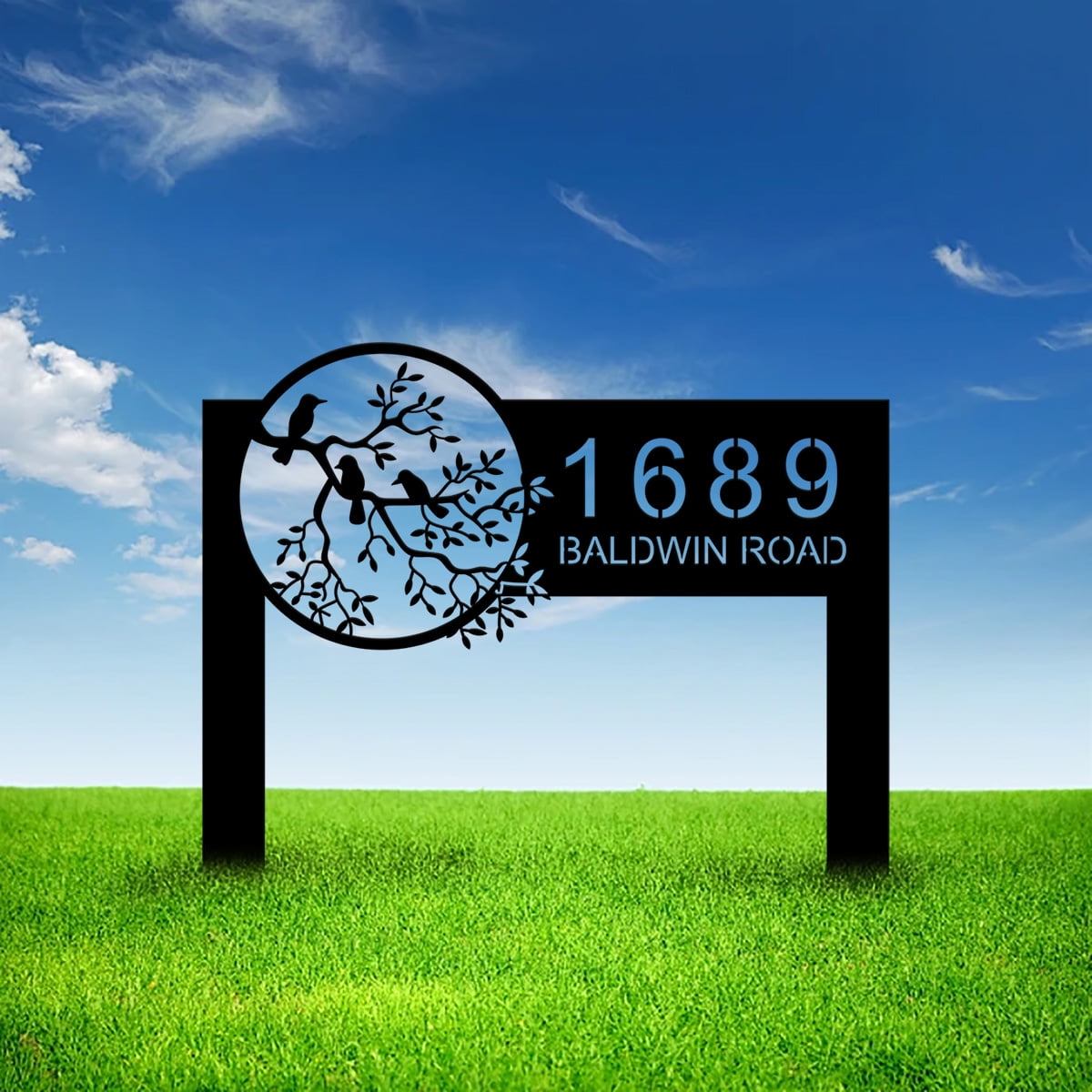 Custom Address Signs for Houses, Personalizedyard Address Signs for ...