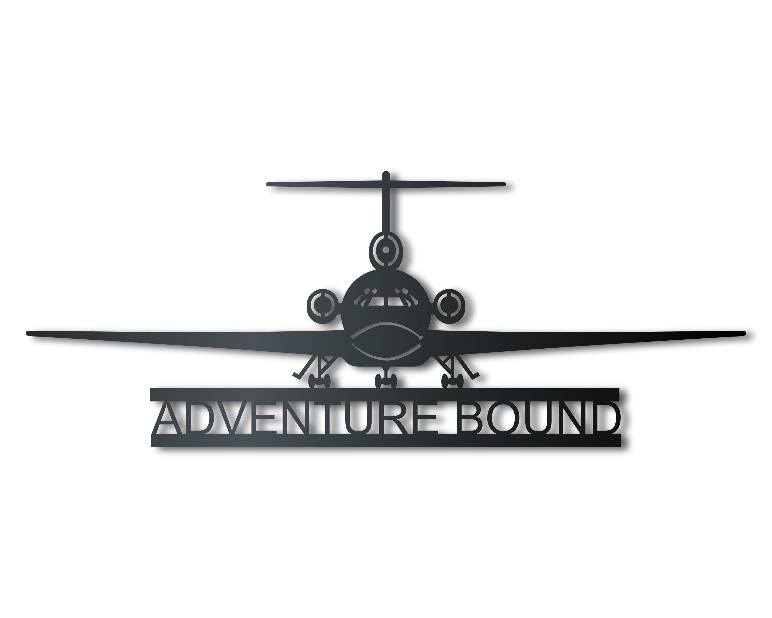 Custom Airplane Metal Sign | Aviation Wall Art | Indoor Outdoor 24 ...