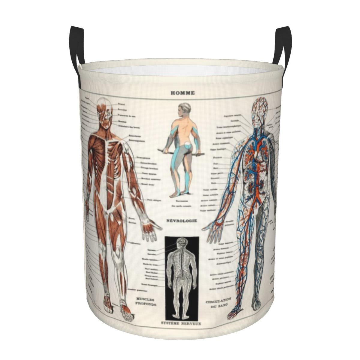 Custom Amazing Chemistry Laundry Hamper Large Storage Basket Science ...