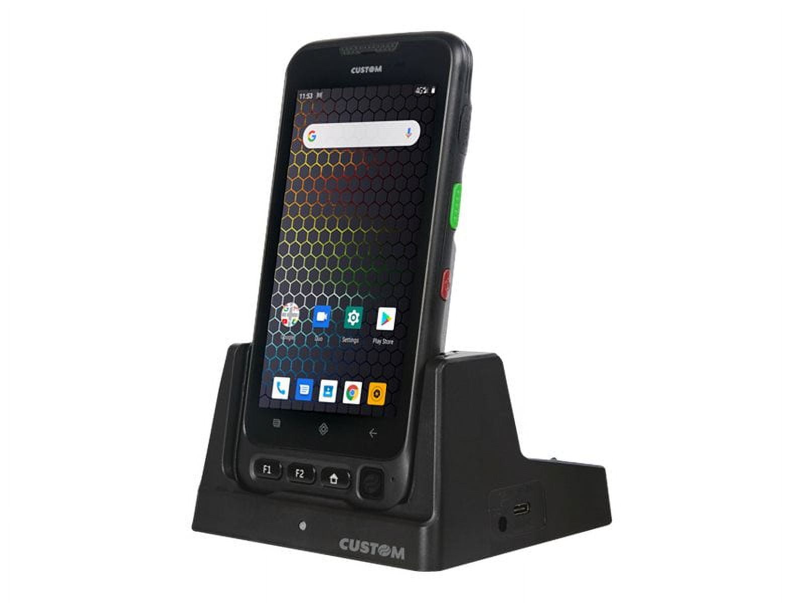 Custom America P Ranger Mobile POS/Tablets P-RANGER, 1 SLOT CRADLE W ...