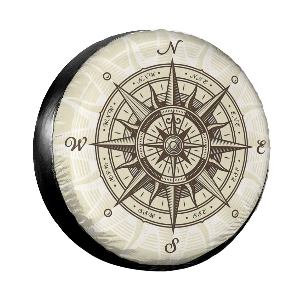 Custom Ancient Map Compass Spare Tire Cover for Suzuki Mitsubish ...