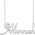 Custom Any Name Necklace Alannah[r855] - Walmart.com