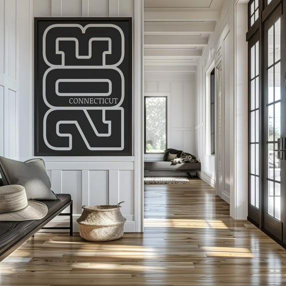 Custom Area Code Art Print, Area Code Bar Cart Custom Poster, New ...