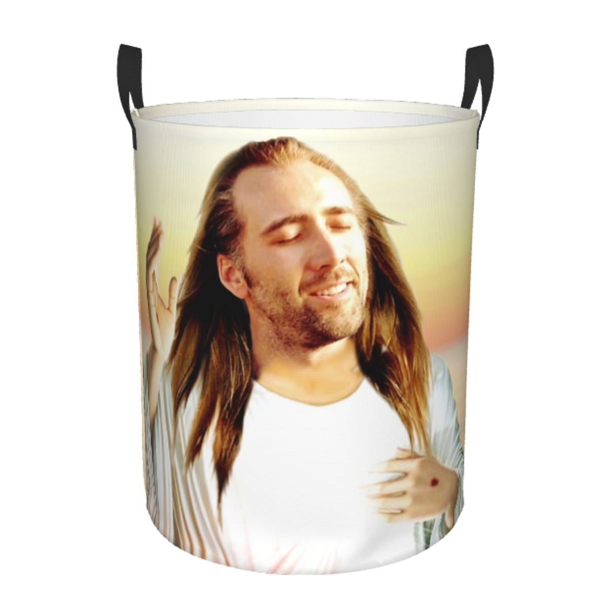Custom As Jesus Christ Laundry Basket Foldable Funny Clothes Hamper for Baby Kids Toys Storage ...