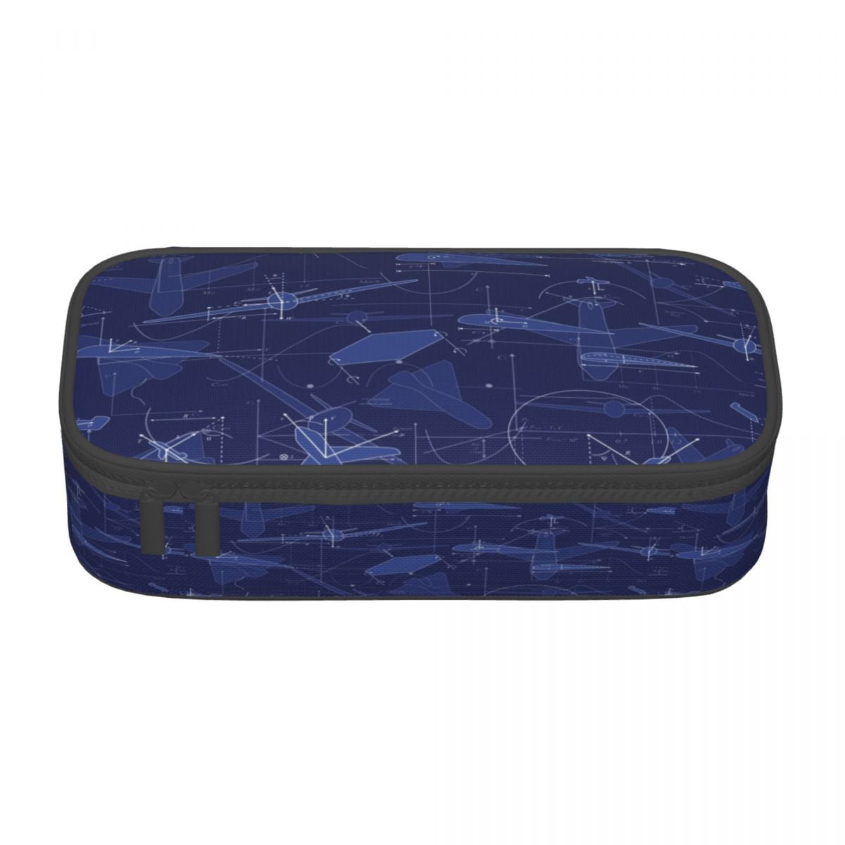 Custom Aviation Airplane Busy Airspace Cute Pencil Case Large Capacity ...