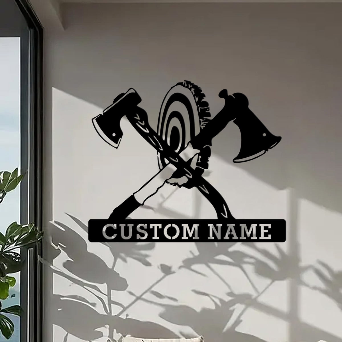 Custom Axe Throwing Metal Wall Art, Axe Throwing Metal Sign, Axe ...