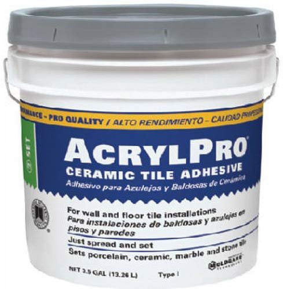 Custom BLDG Products ARL40003 Cera Tile Adhesive, 3.5 Gallon - Walmart.com