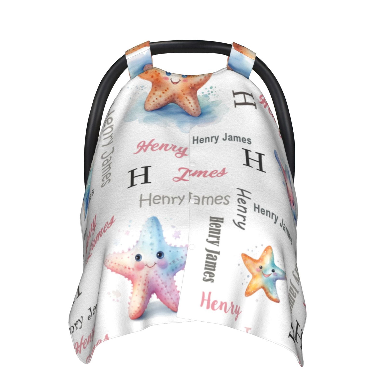 Custom Baby Car Seat Canopy Personalized Car Seat Covers with Name for ...