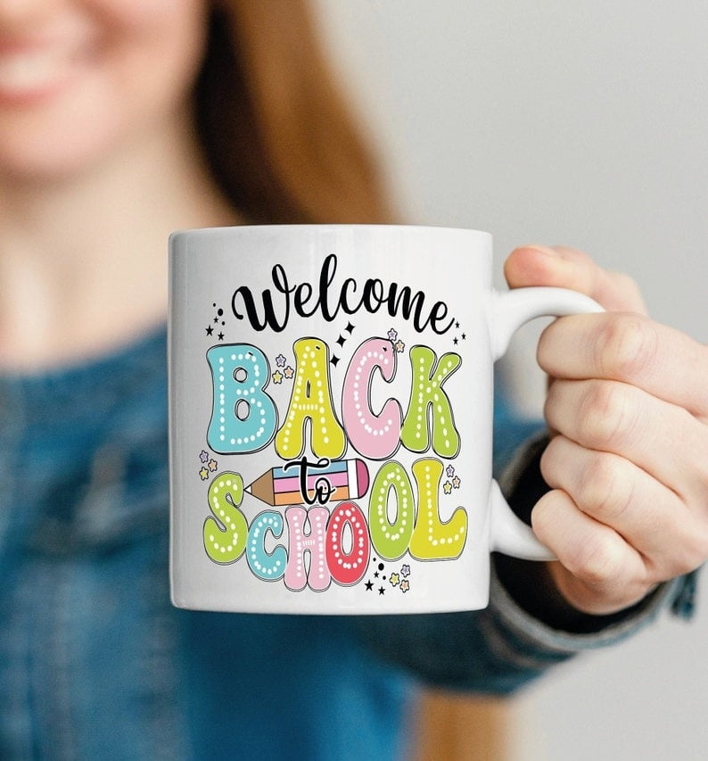 Custom Back to School Mug with Photo, Personalized Teacher Gift ...