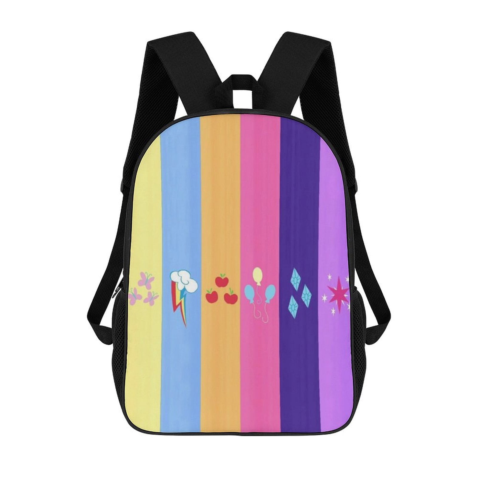 Custom Backpack My Little Pony 17-Inch Anime Backpack Laptop Backpack ...
